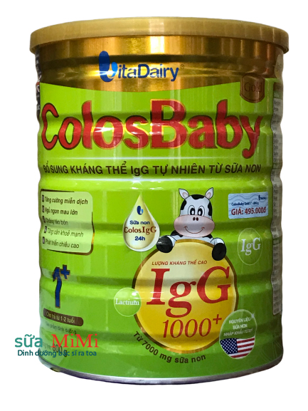 Colosbaby 1+ - Sữa đặc trị Mimi